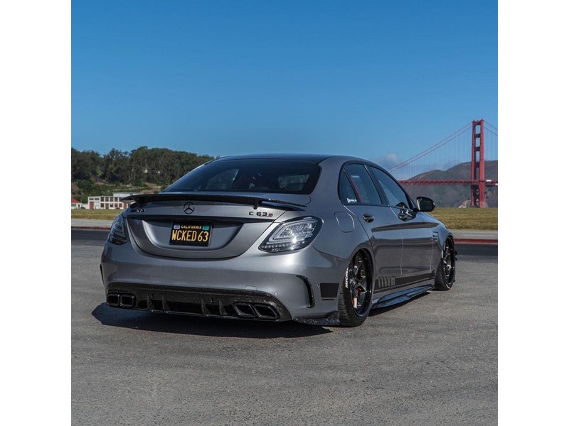 EURO EMPIRE AUTO MERCEDES FORGED CARBON FIBER REAR AIR VENT COVERS FOR ...