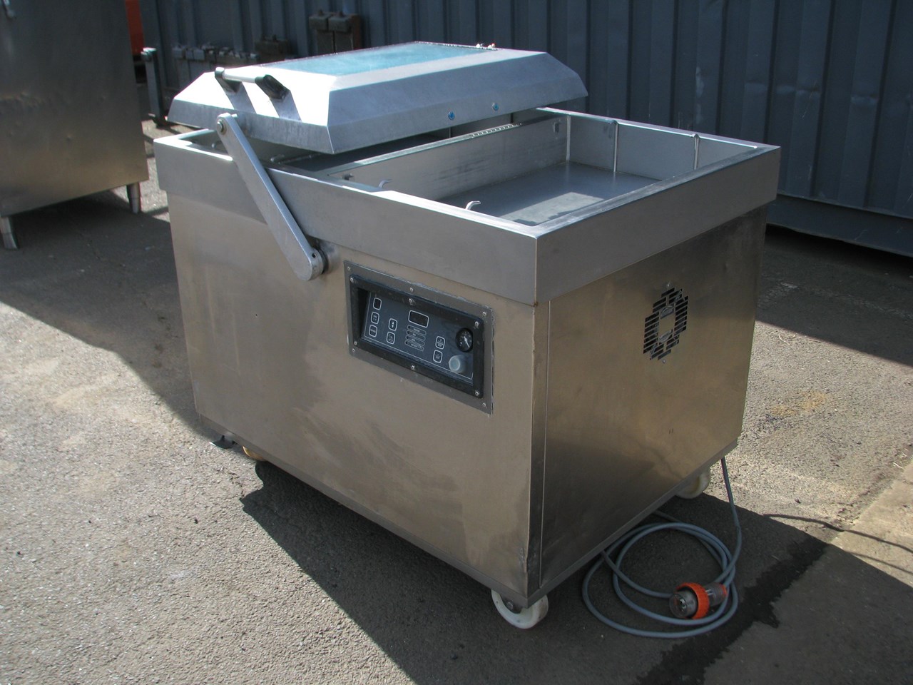 WEBOMATIC ED110 DOUBLE DUAL CHAMBER VACUUM PACKING MACHINE for sale