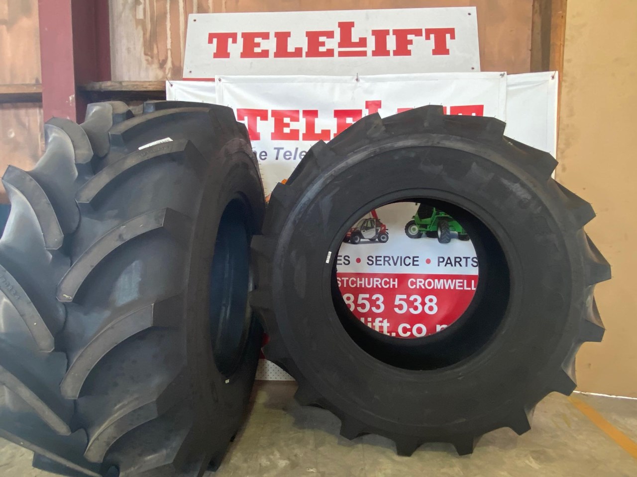 JCB TELEHANDLER TYRES for sale