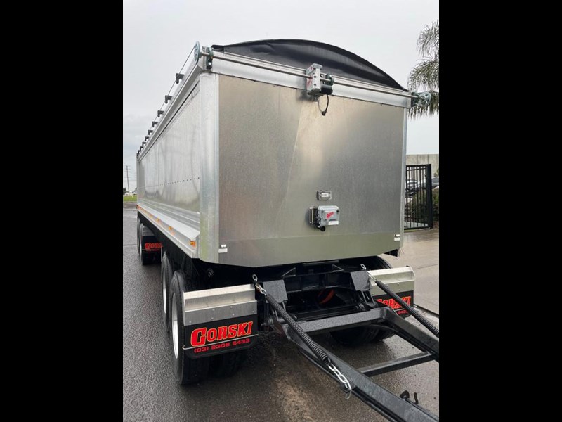 2022 GORSKI DOG Alum 4 Axle Dog Trailer - Drum for sale