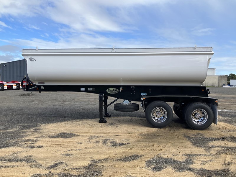 2023 BRUCE ROCK ENGINEERING !9 METER SIDE TIPPER B Double for sale