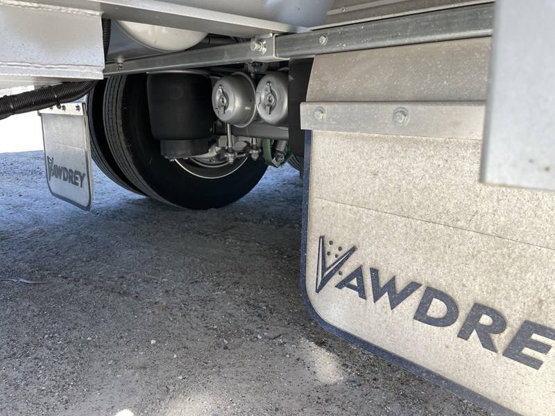2021 VAWDREY 34 PALLET DROP DECK CURTAINSIDER B DOUBLE for sale
