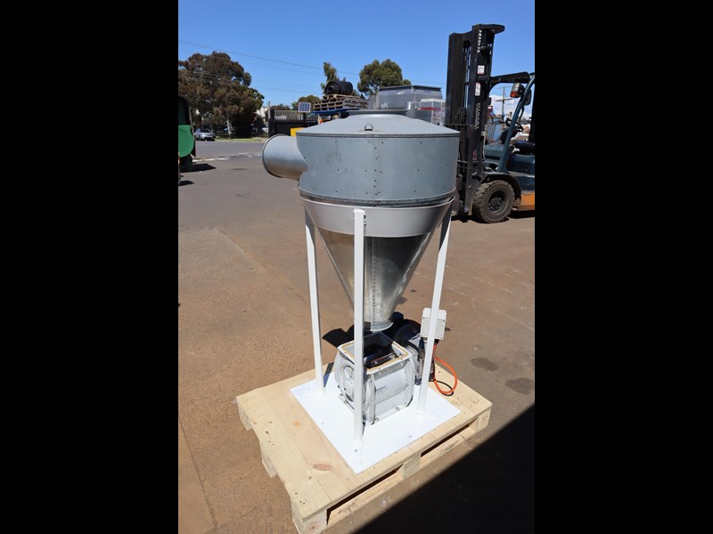 KONGSKILDE RV20 INDUSTRIAL ROTARY VALVE FEEDER WITH CYCLONE for sale