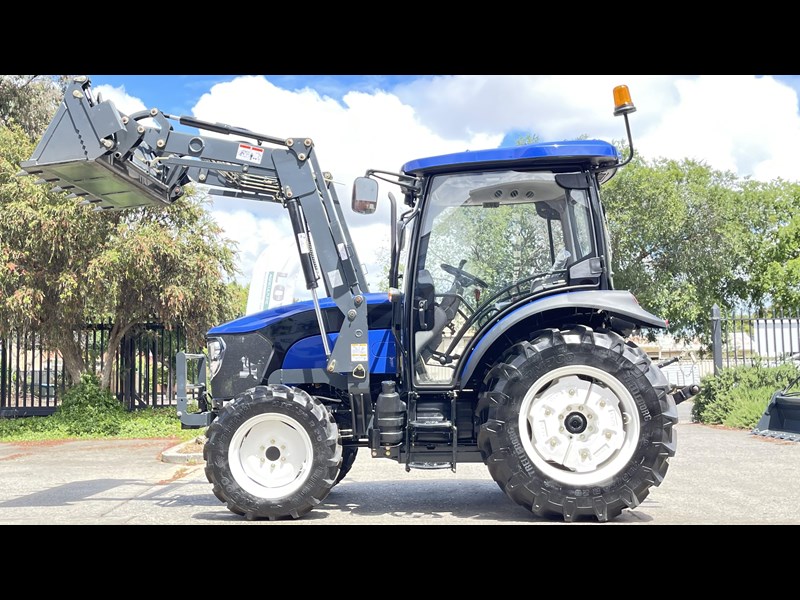 LOVOL LOVOL 75HP TRACTOR 4WD A/C CABIN WITH FEL 4IN1 BUCKET NATIONWIDE ...