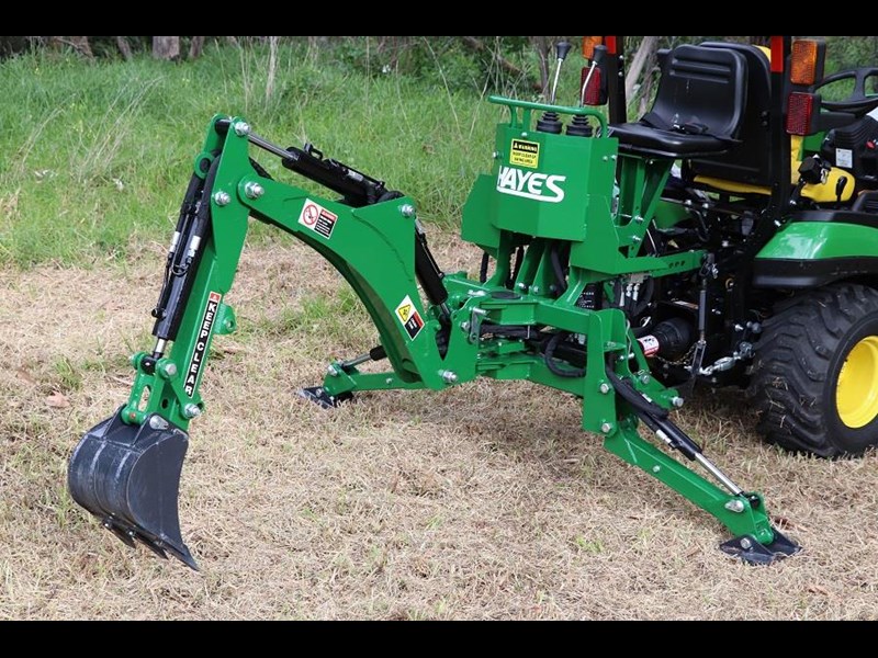 HAYES TRACTOR 3 POINT LINK BACKHOE SUB COMPACT for sale