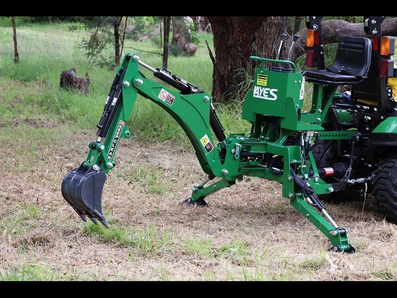 HAYES TRACTOR 3 POINT LINK BACKHOE SUB COMPACT for sale