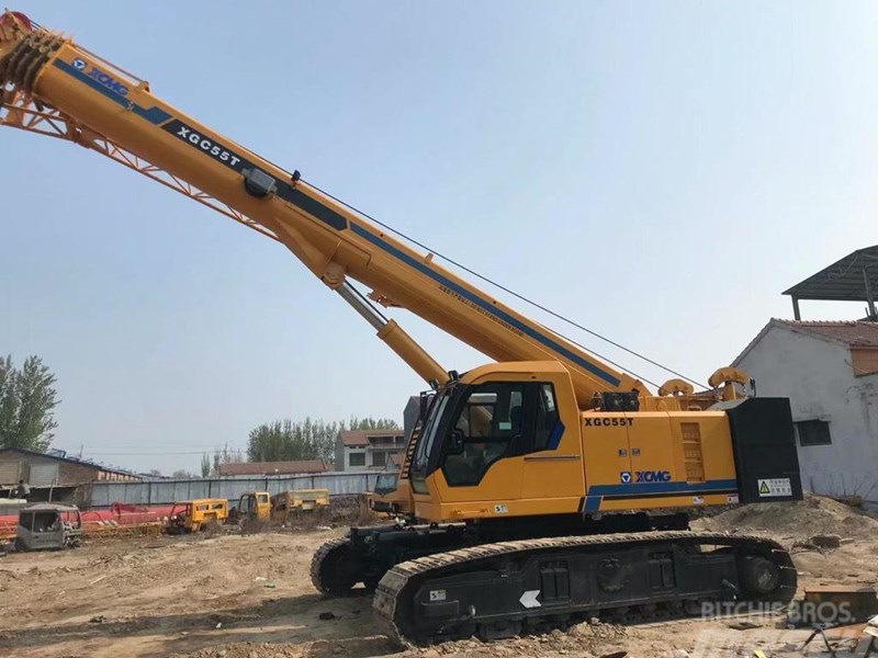 XCMG XGC55T TELESCOPIC CRAWLER CRANE for sale