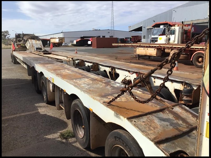 1987 DRAKE 4X8 LOW LOADER 2X8 DOLLY for sale