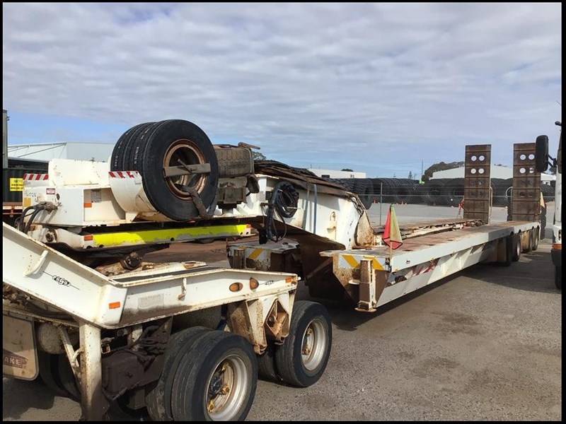 1987 DRAKE 4X8 LOW LOADER 2X8 DOLLY for sale