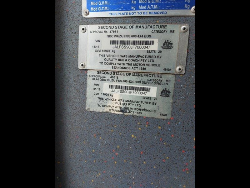 2016 I-BUS 600 FSS 4x4 for sale