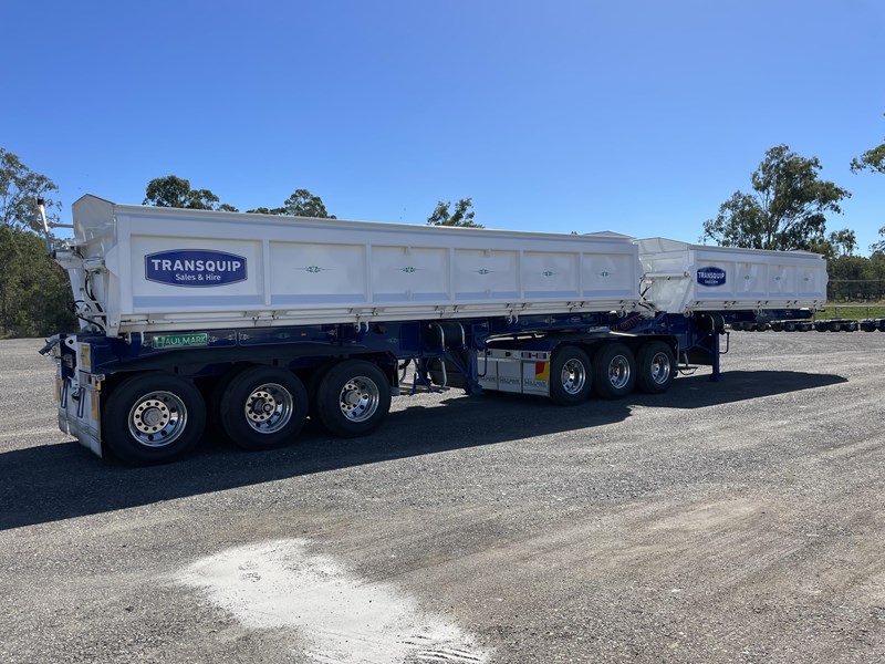 2021 HAULMARK B-DOUBLE SIDE TIPPERS for sale