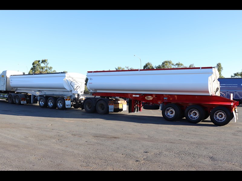 2022 BRUCE ROCK ENGINEERING TYPE 3 SIDE TIPPER road train lead for sale