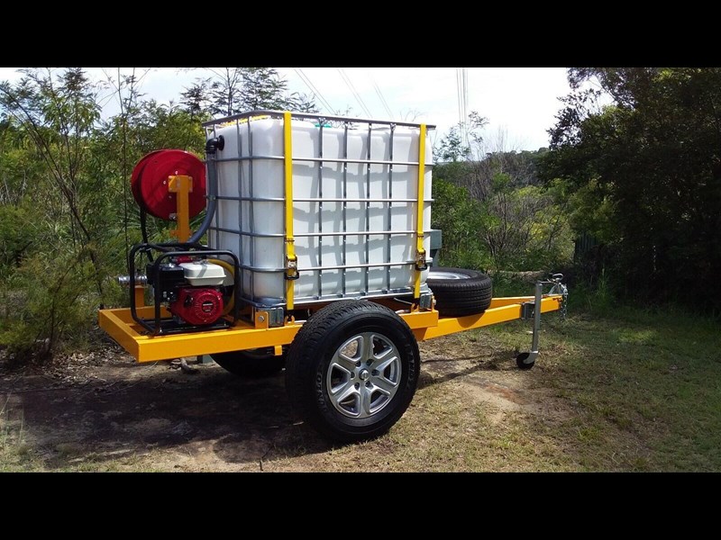 IBC BUSHFIRE FIRE FIGHTING TANKER TRAILER for sale