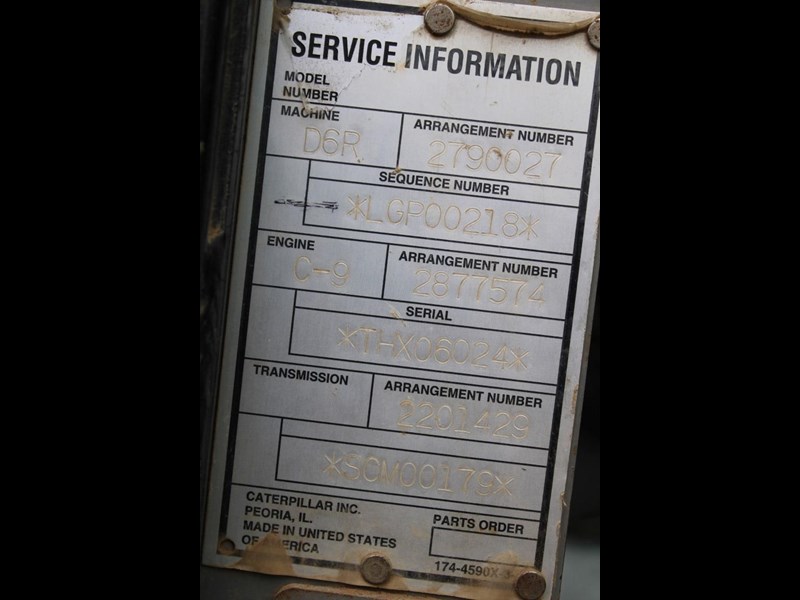 2006 CATERPILLAR D6R LGP SERIES III SWAMP DOZER for sale