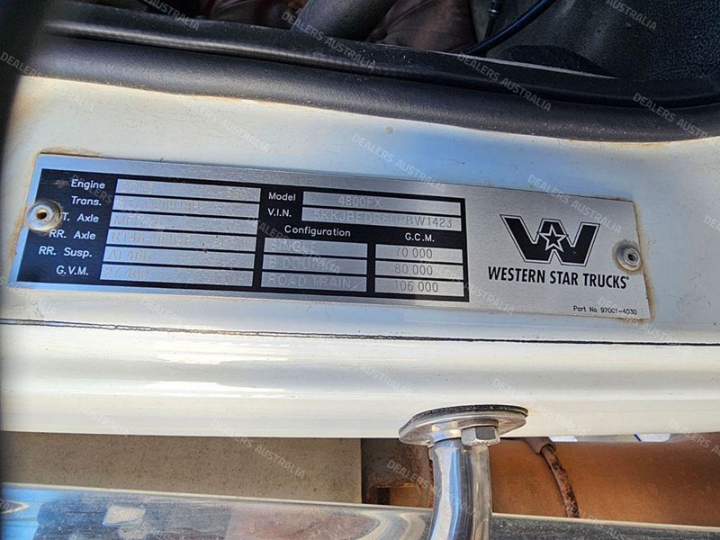 2012 WESTERN STAR 4800 FX for sale