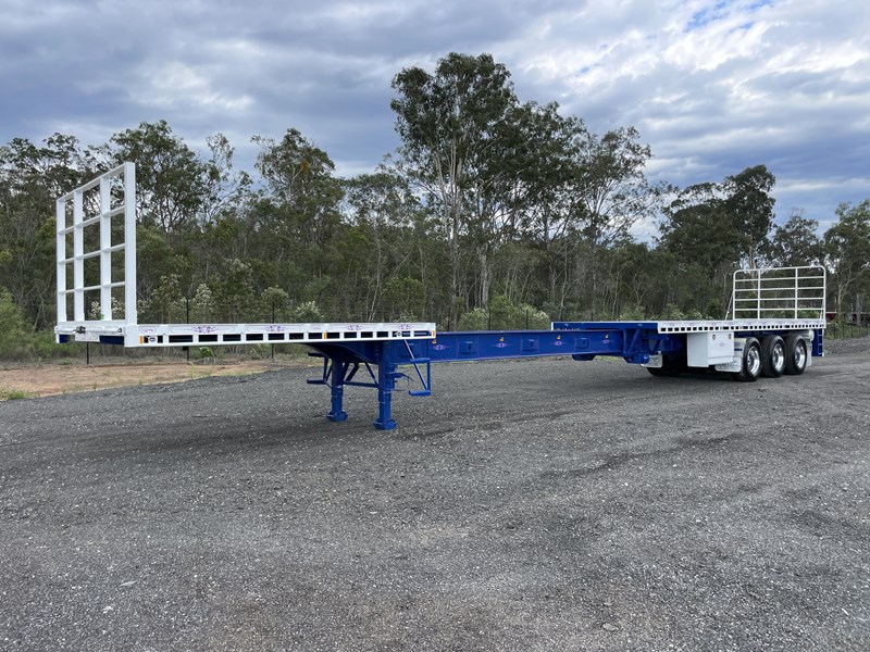 2012 VAWDREY EXTENDABLE FLAT TOP 41FT-60FT ROADTRAIN LEAD for sale