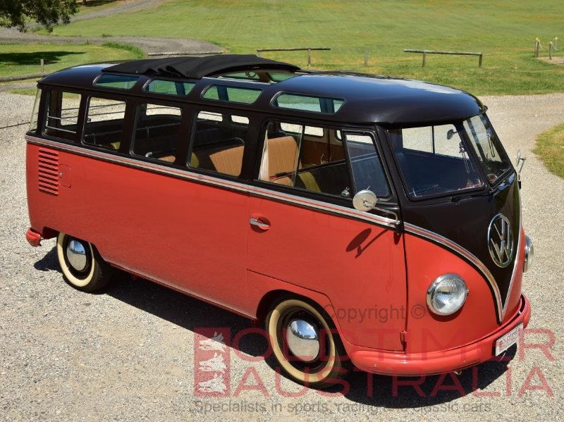 1955 VOLKSWAGEN SAMBA Type 2 (T1) 23 Window De Luxe Microbus for sale
