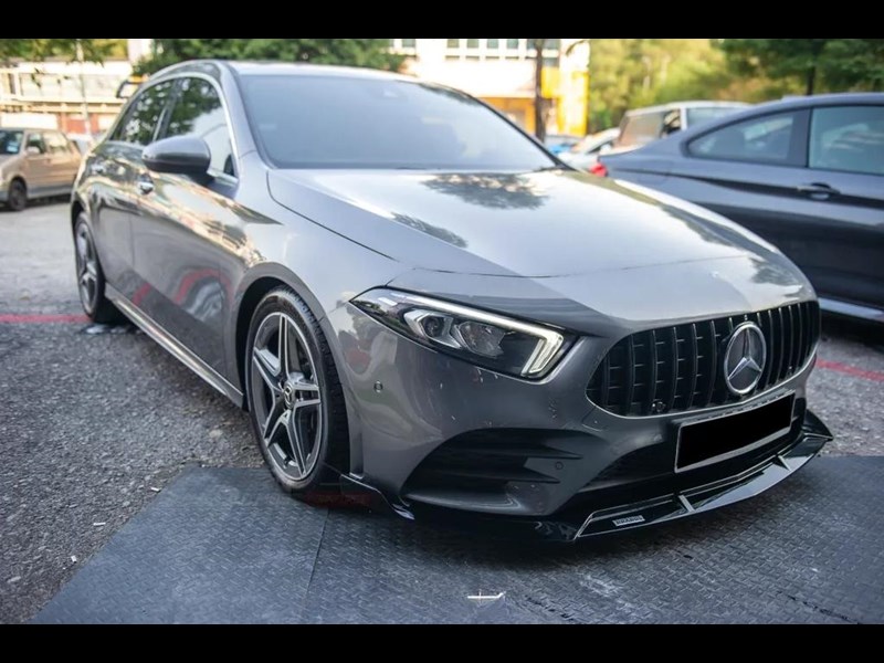 EURO EMPIRE AUTO MERCEDES BRABUS STYLE FRONT SPLITTER FOR W177 for sale