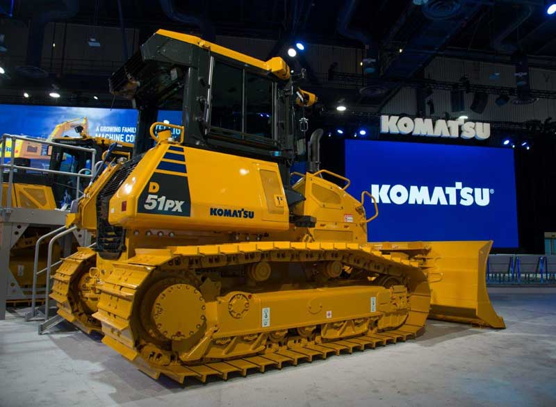 Komatsu unveils new product lineup at CONEXPO-CON/AGG 2017