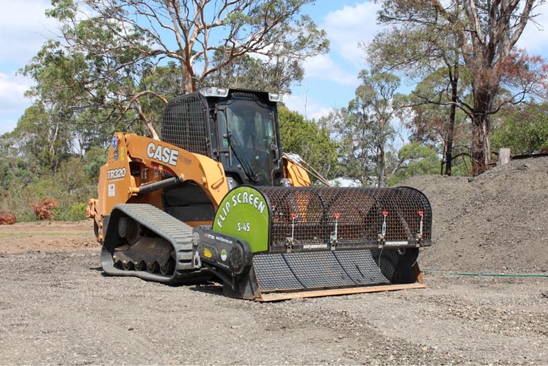 Lahood Excavations and its S45 FlipScreen | Product news